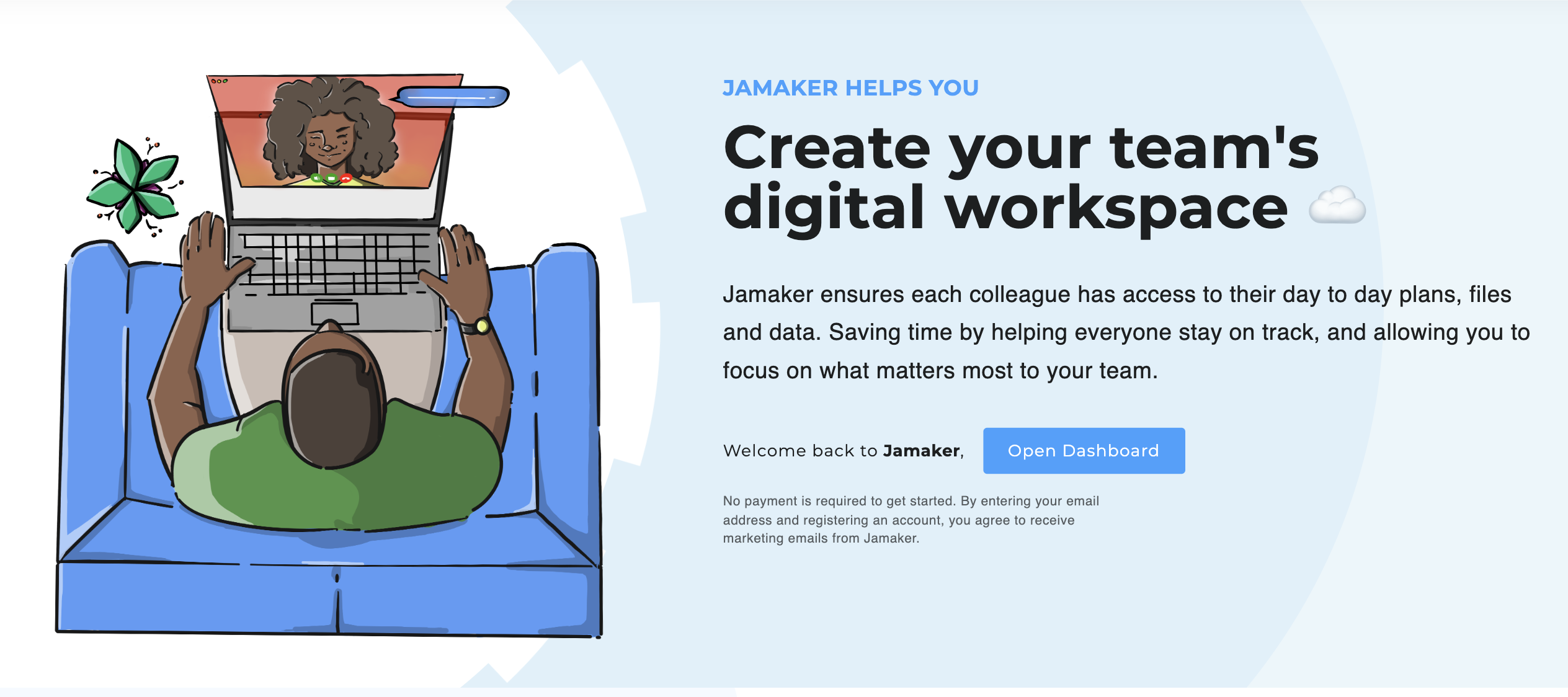 Your office in the cloud ☁️ - Jamaker.com